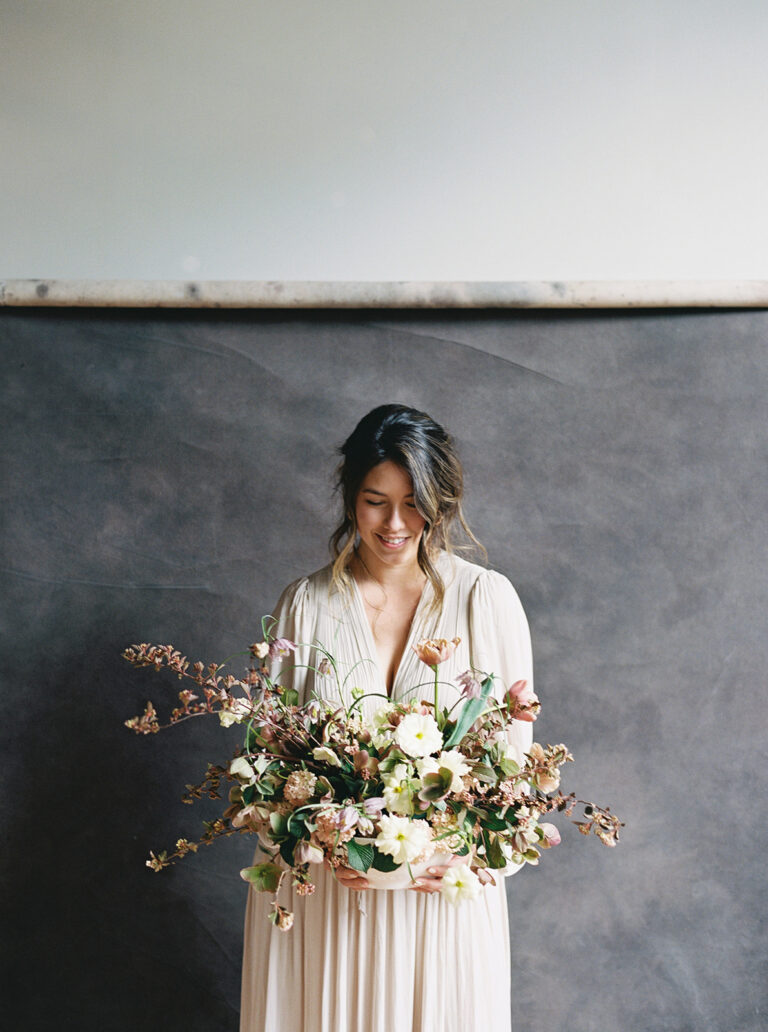 A Decadent Studio Branding Session with Old Frond Floral